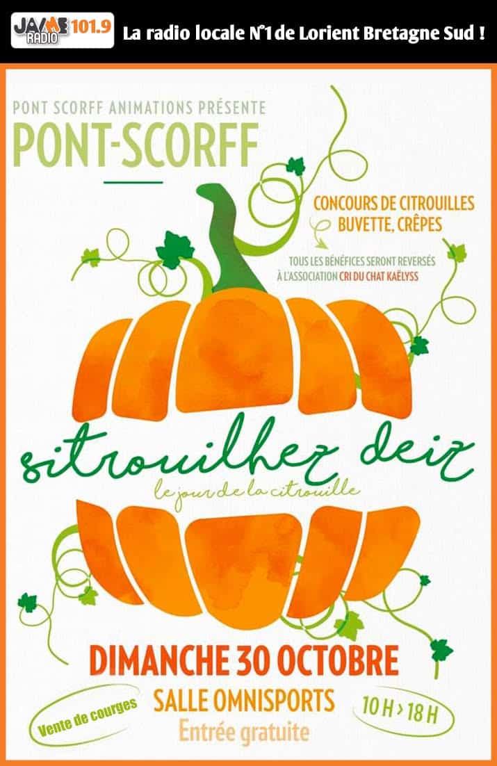 Venez nombreux au Sitrouilhez Deiz, Dimanche 30 Octobre à Pont Scorff, c'est gratuit! - Jaimeradio