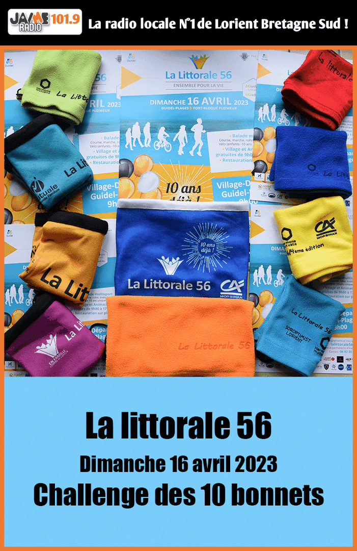 Littorale 56 challenge des 10 bonnets - Jaimeradio