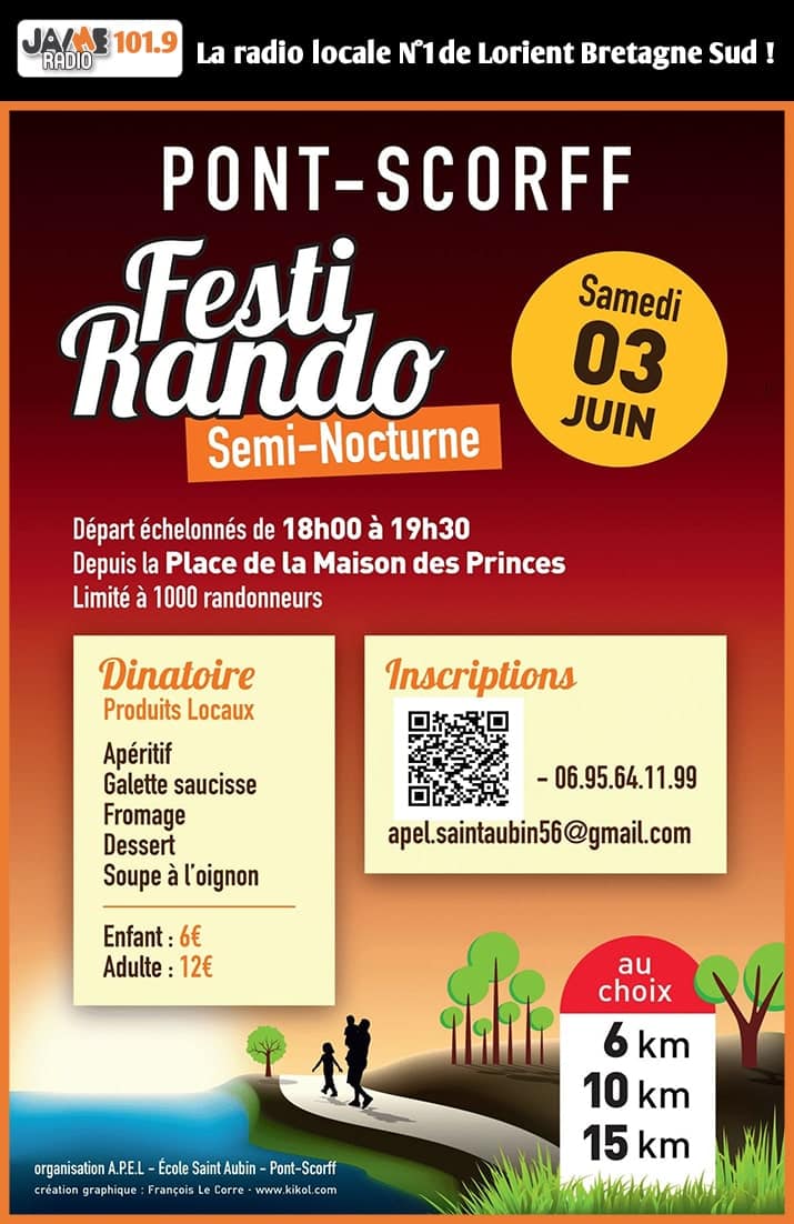 2023-05-11, affiche festi-rando Pont-Scorff-min - Jaimeradio