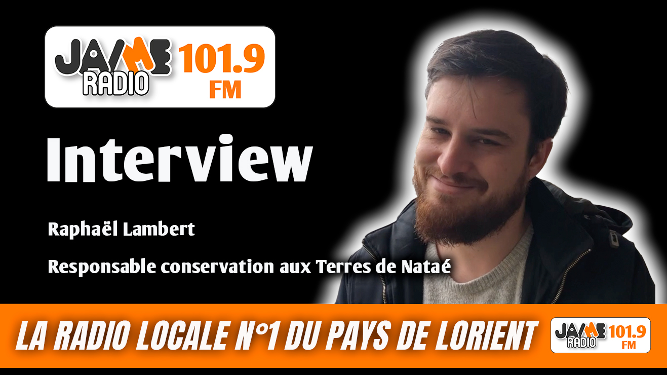 Raphaël Lambert, responsable conservation aux Terres de Nataé - Jaimeradio