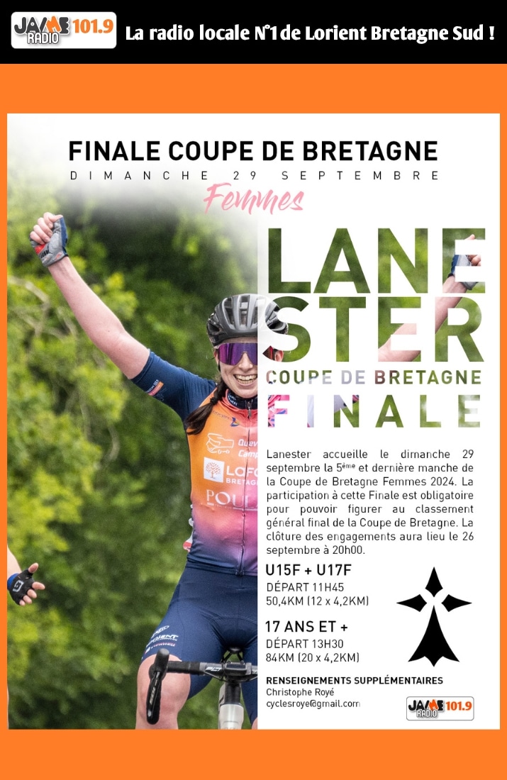 AC Lanester : Finale de la Coupe de Bretagne de vélo femmes - Jaimeradio
