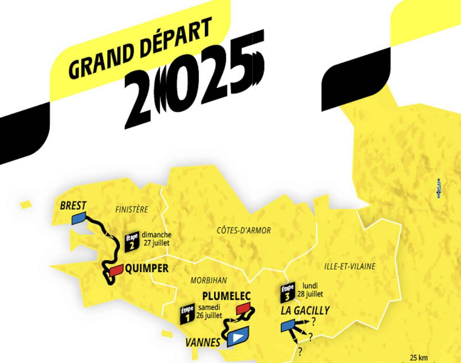 Le Tour de France féminin 2025 partira du Morbihan ! - Jaimeradio