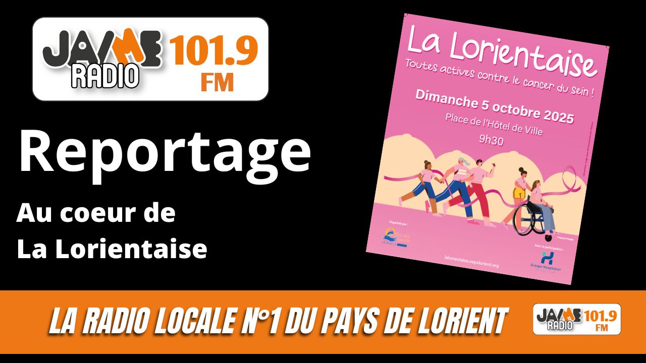 REPORTAGE : La Lorientaise 2025, une vague rose à Lorient - Jaimeradio
